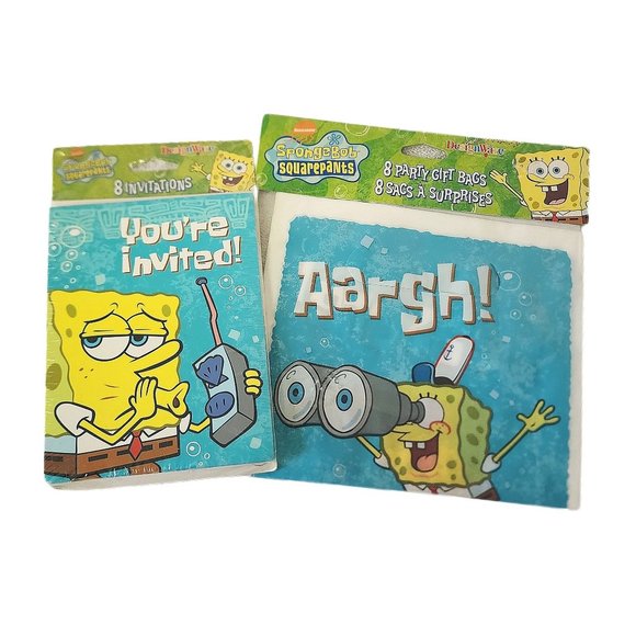 Nickelodeon/Designware | Party Supplies | Vintage 20 Spongebob Birthday ...